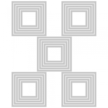 Stamping-Fairies - Sizzix Tim Holtz DIE Set - Stacked Tiles, Squares